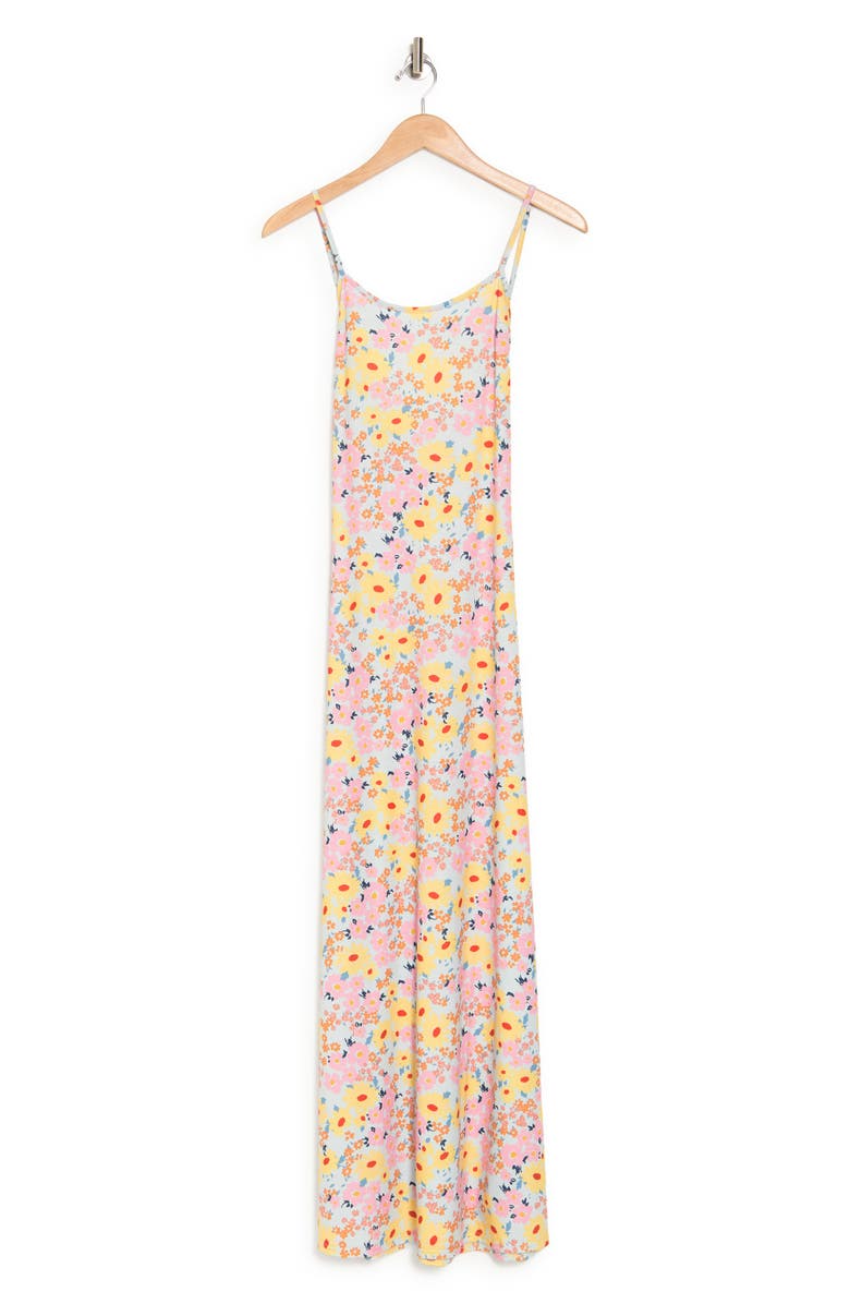 ASOS DESIGN Floral Scoop Back Maxi Dress | Nordstromrack
