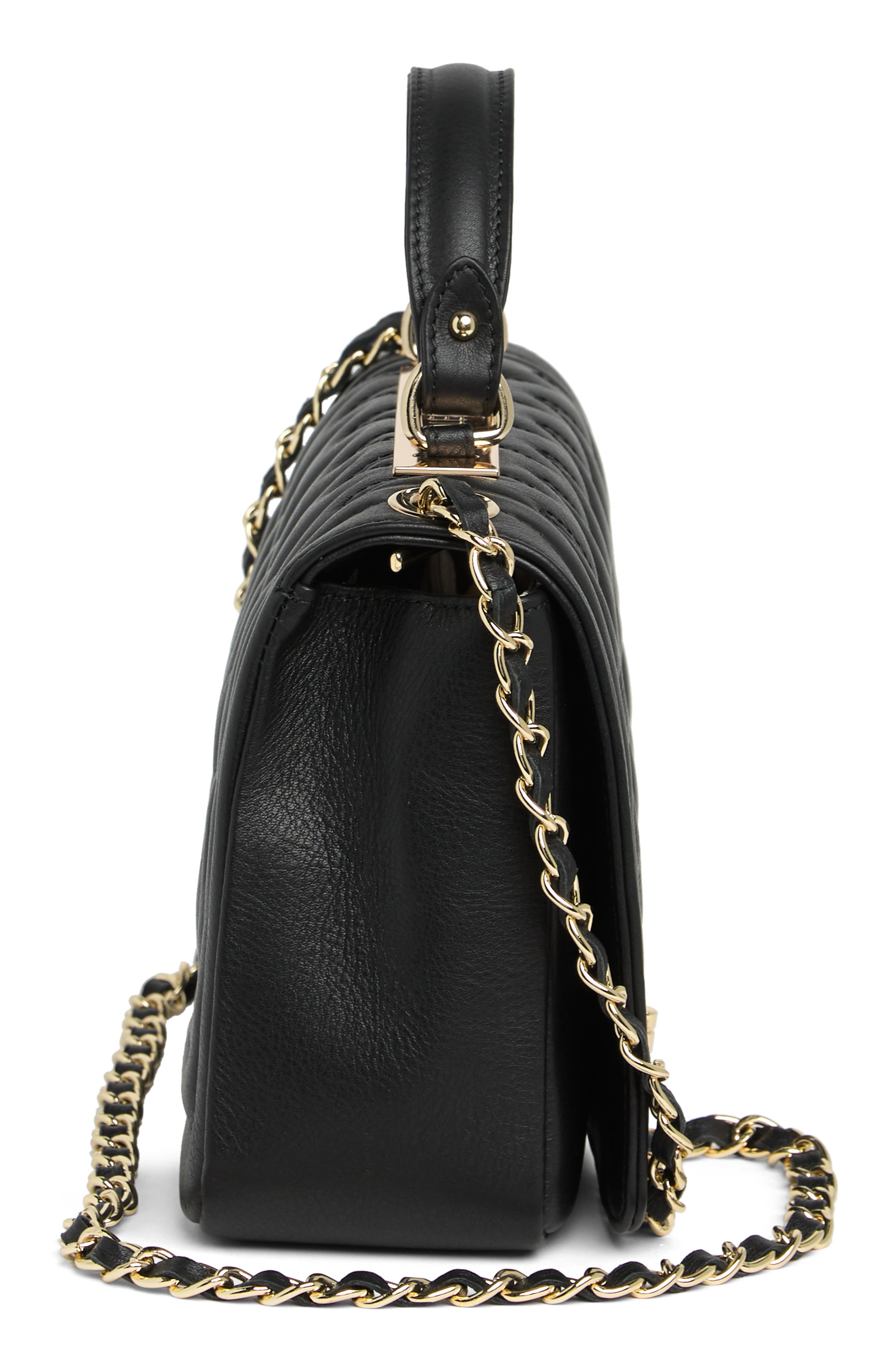 VALENTINO BY MARIO VALENTINO Alice Logo Plate Crossbody Bag | Nordstromrack