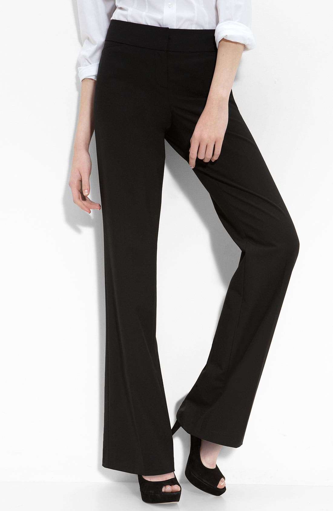 Halogen® 'Quinn' Tab Waist Trousers | Nordstrom