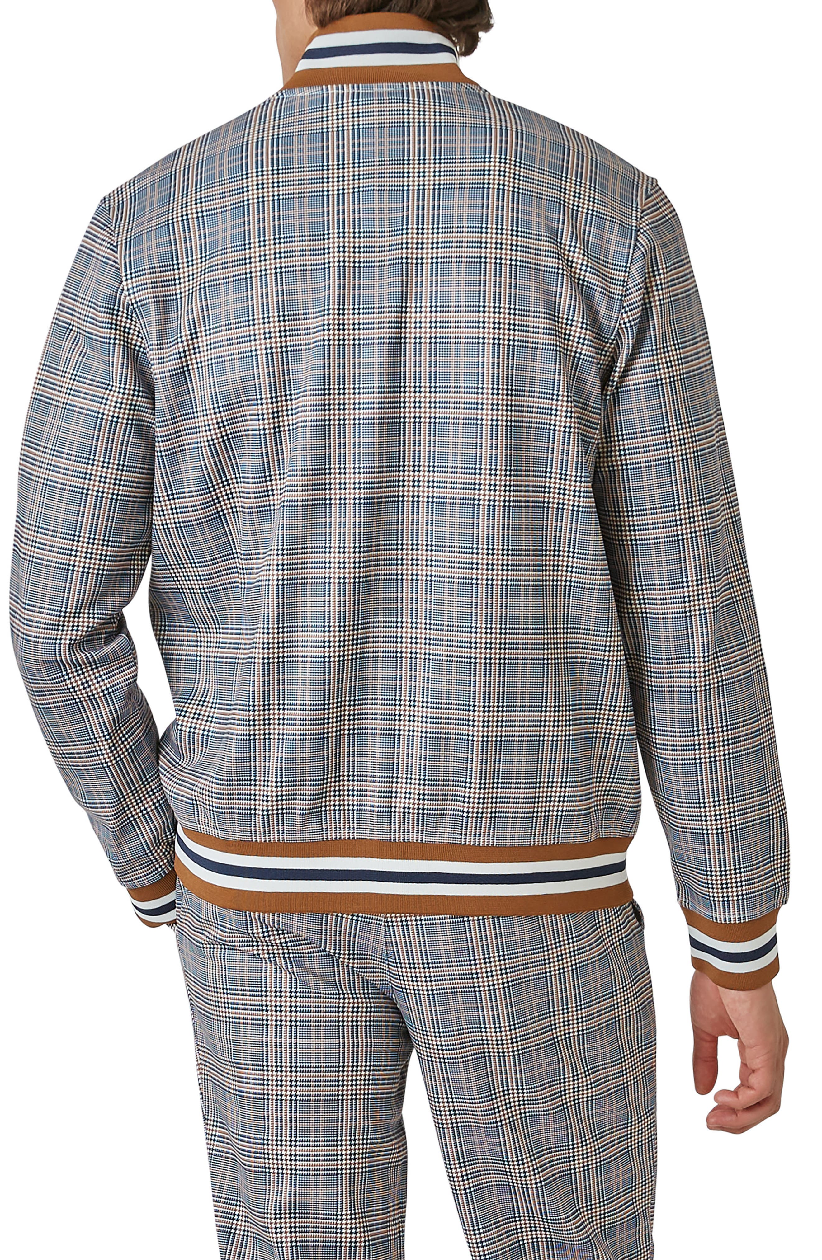 Ben Sherman Glen Plaid Track Jacket | Nordstrom