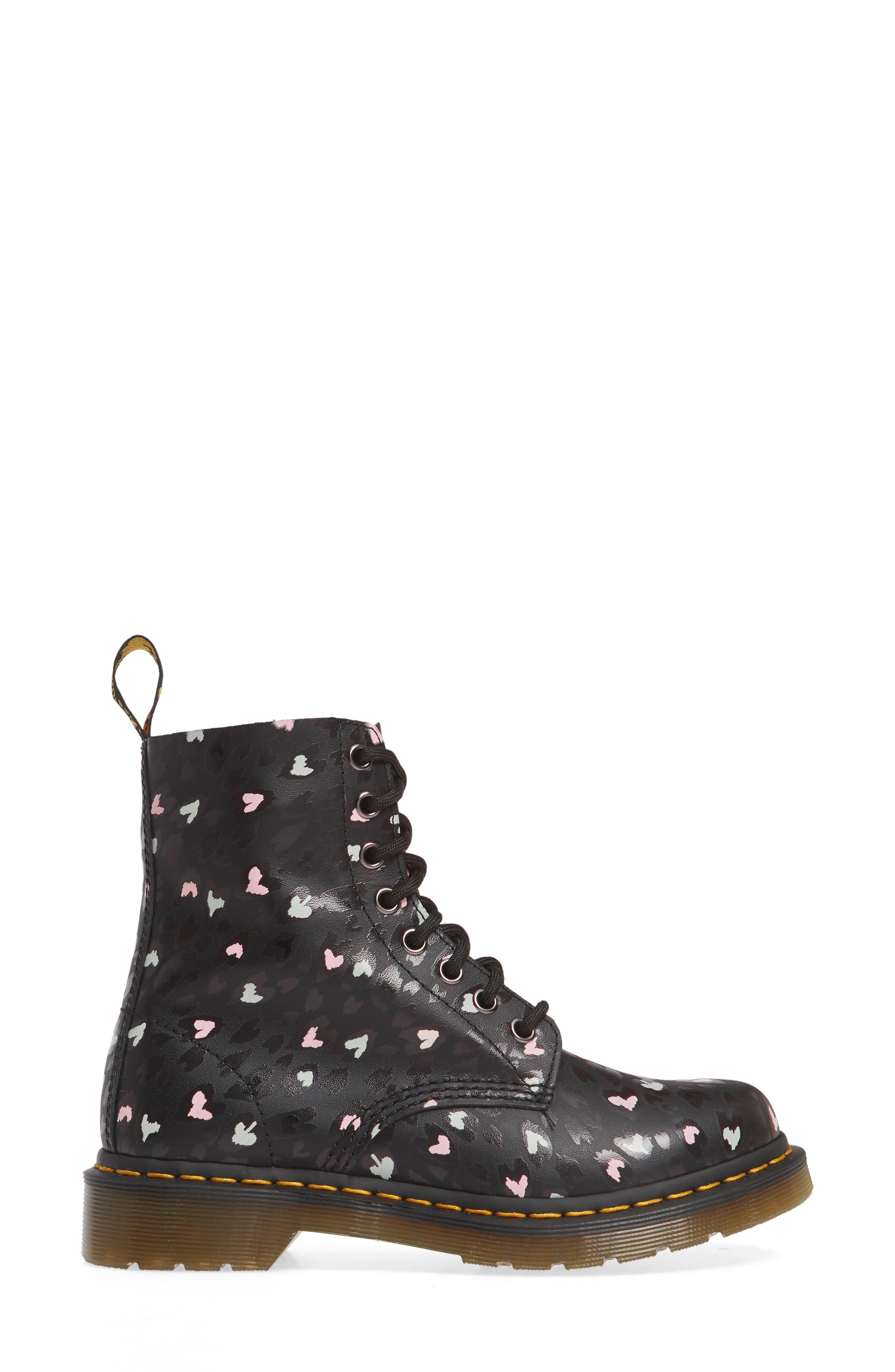 Dr. Martens 1460 Pascal Hearts Lace-Up Boot (Women) | Nordstromrack