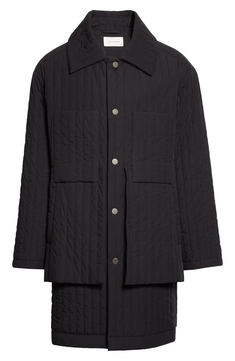 Craig Green Quilted Cotton Worker Coat | Nordstrom