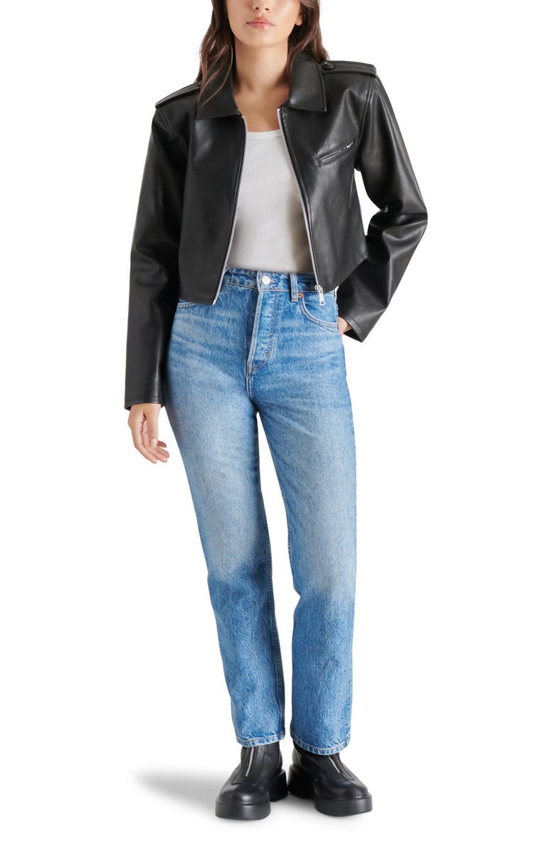 Steve Madden Verone Faux Leather Jacket | Nordstromrack