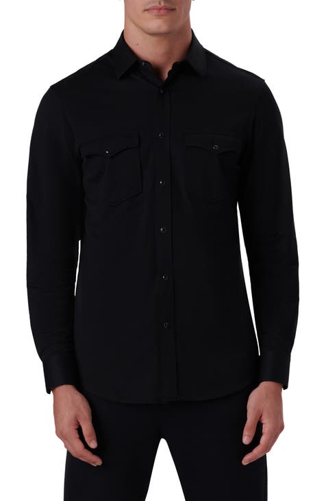 Men's Black Button Down & Dress Shirts | Nordstrom