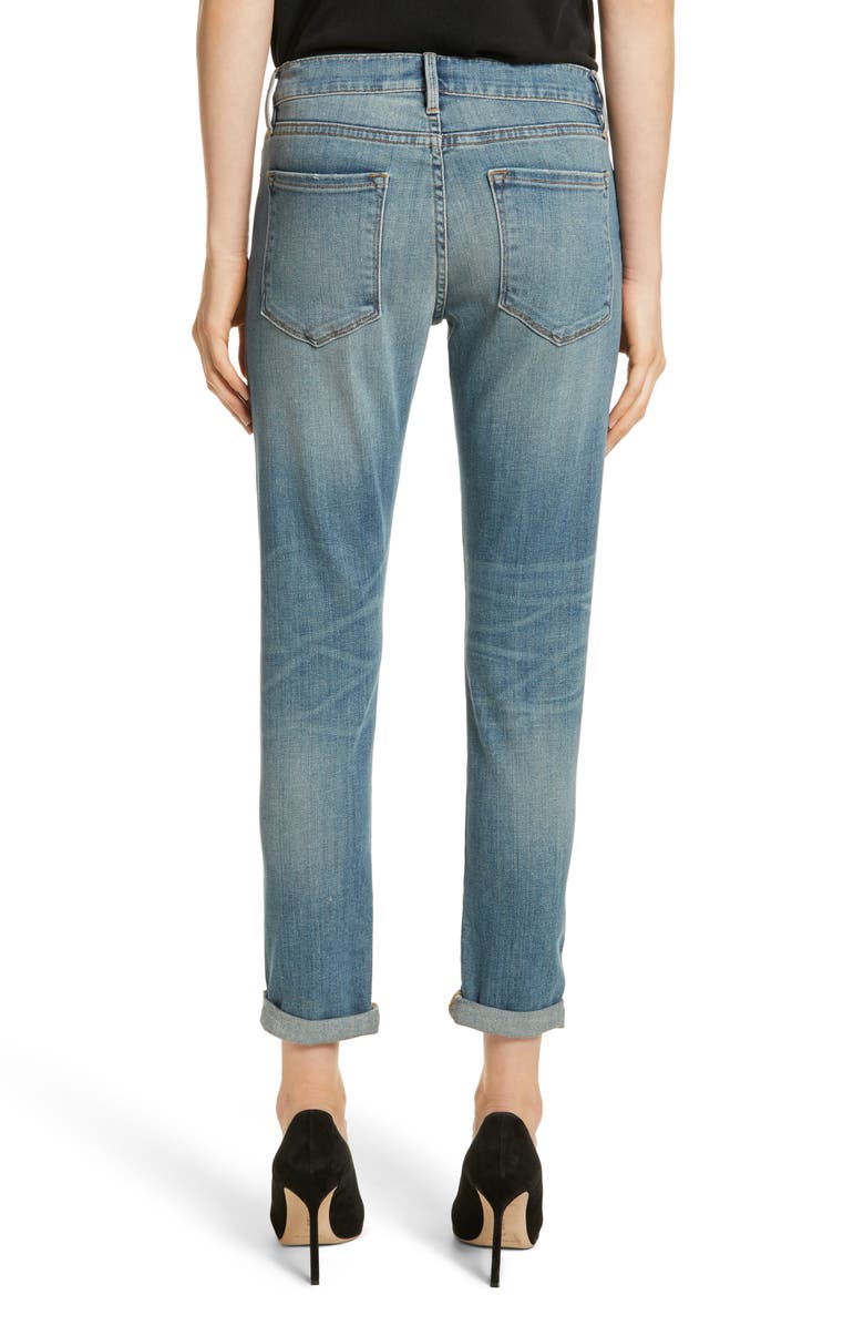 FRAME Le Garçon Crop Boyfriend Jeans | Nordstromrack