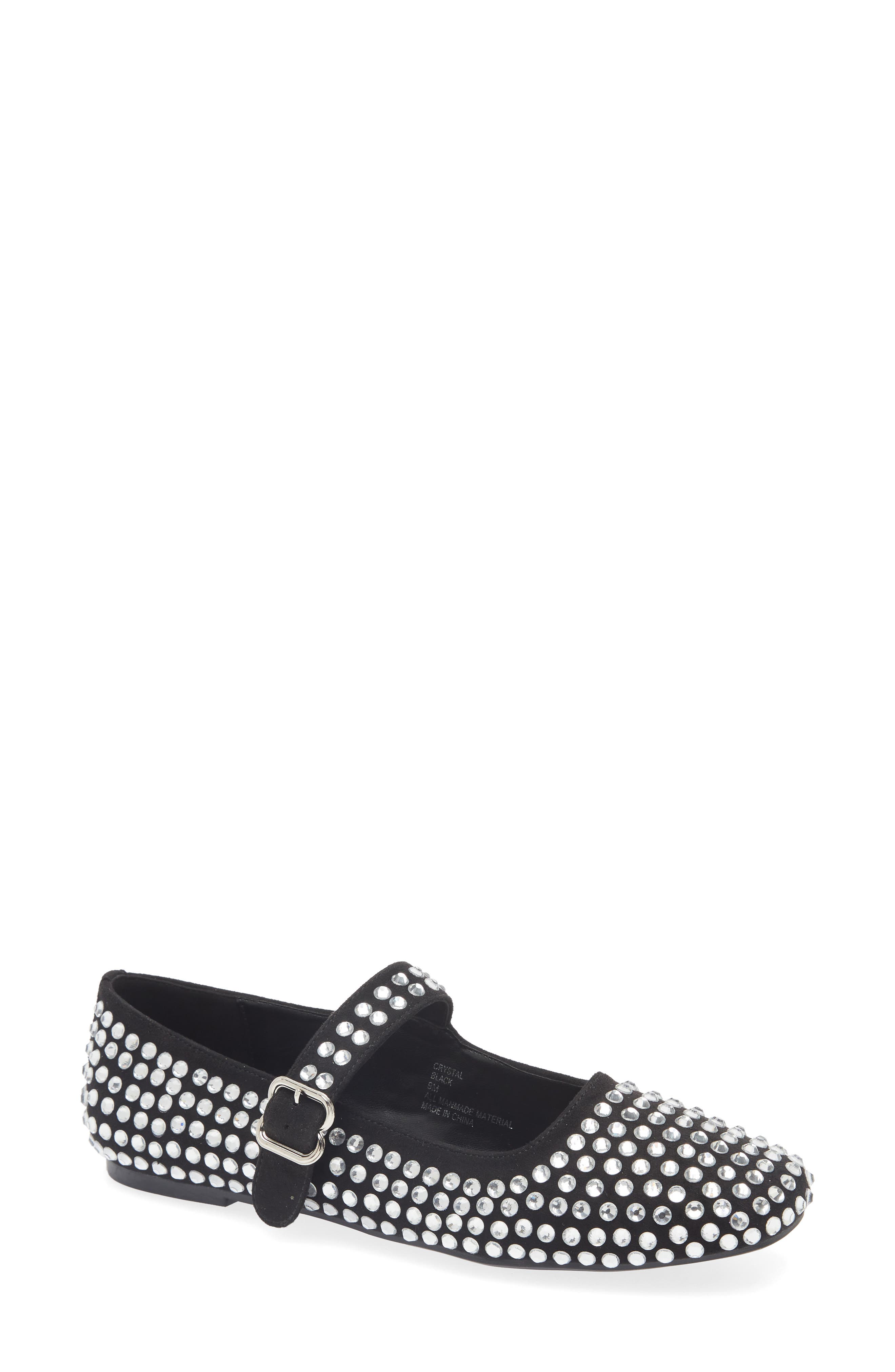 RACHEL Rachel Roy Crystal Embellished Mary Jane Flat (Women ...