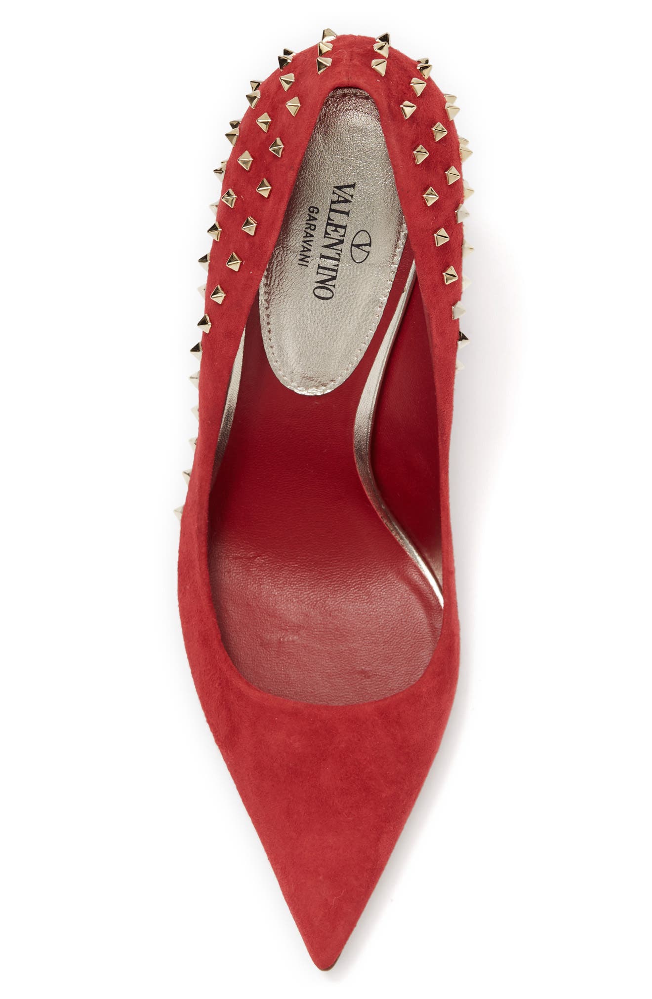 Valentino Garavani Valentino Pyramid Stud Pointed Toe Pump | Nordstromrack