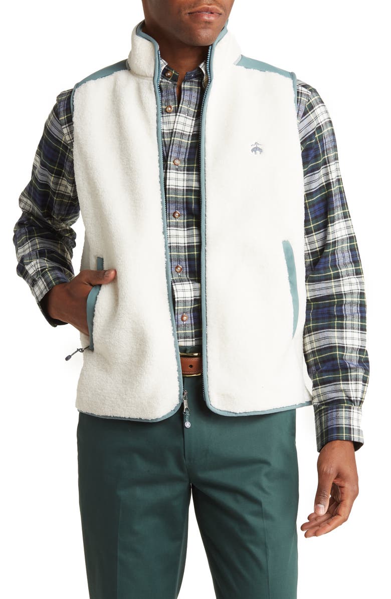 Brooks Brothers Teddy Fleece Vest | Nordstromrack