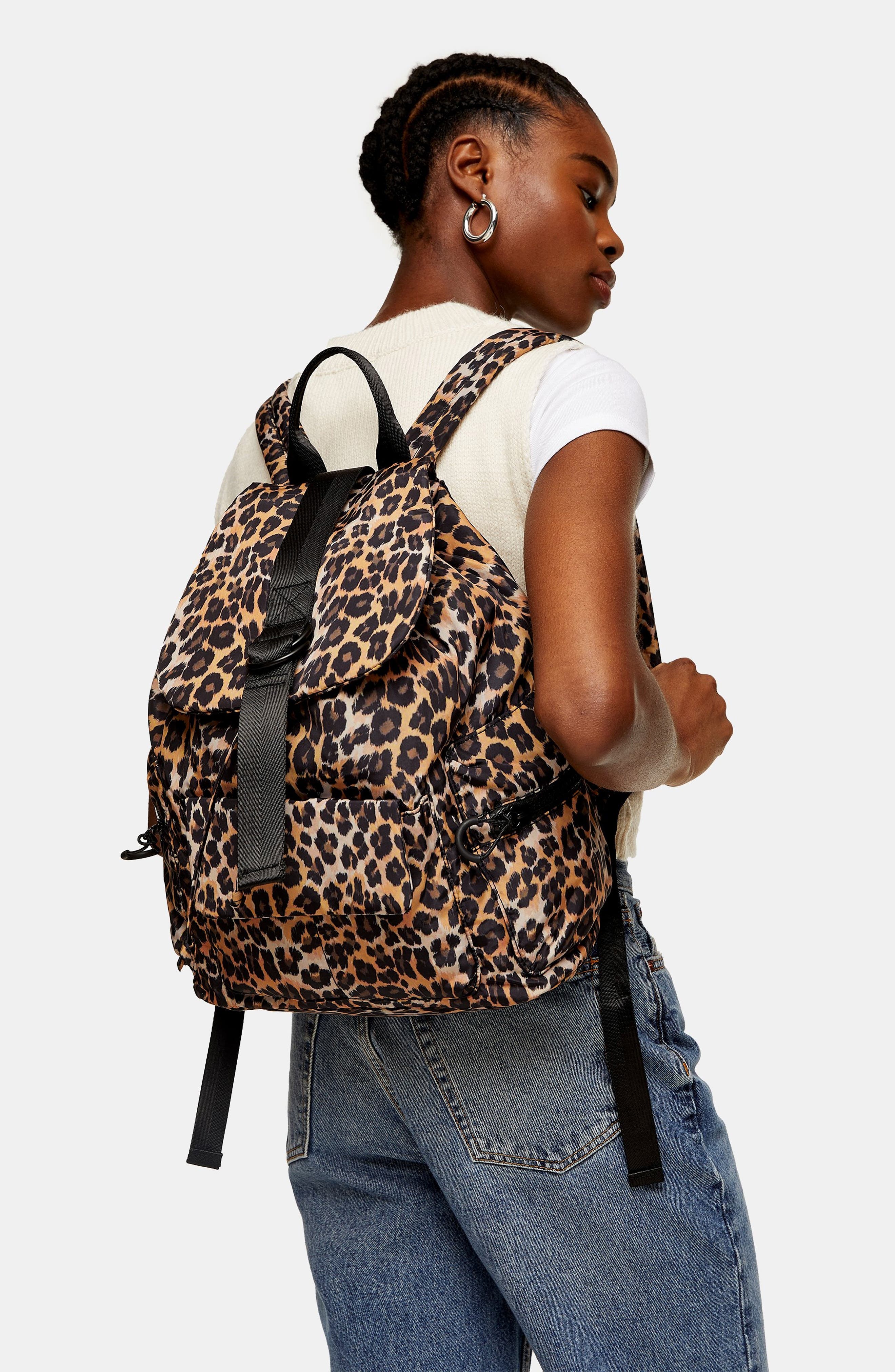 Topshop Leopard Print Backpack | Nordstrom