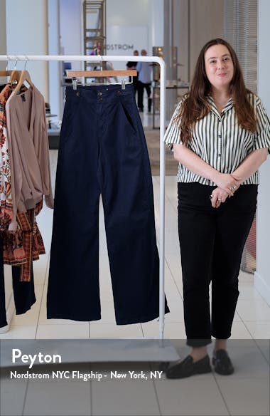 Veronica Beard Maisel High Waist Wide Leg Pants | Nordstromrack