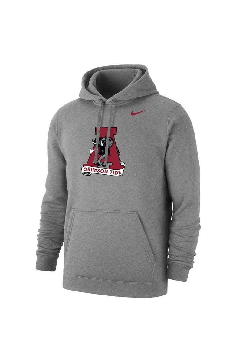 Nike Men's Nike Heathered Gray Alabama Crimson Tide Big & Tall Primary ...