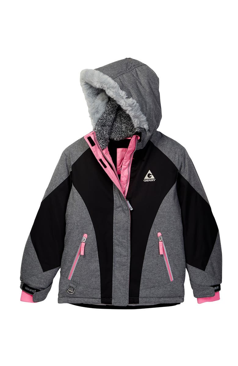 Gerry Insulated Faux Fur Trim Sophia Jacket | Nordstromrack