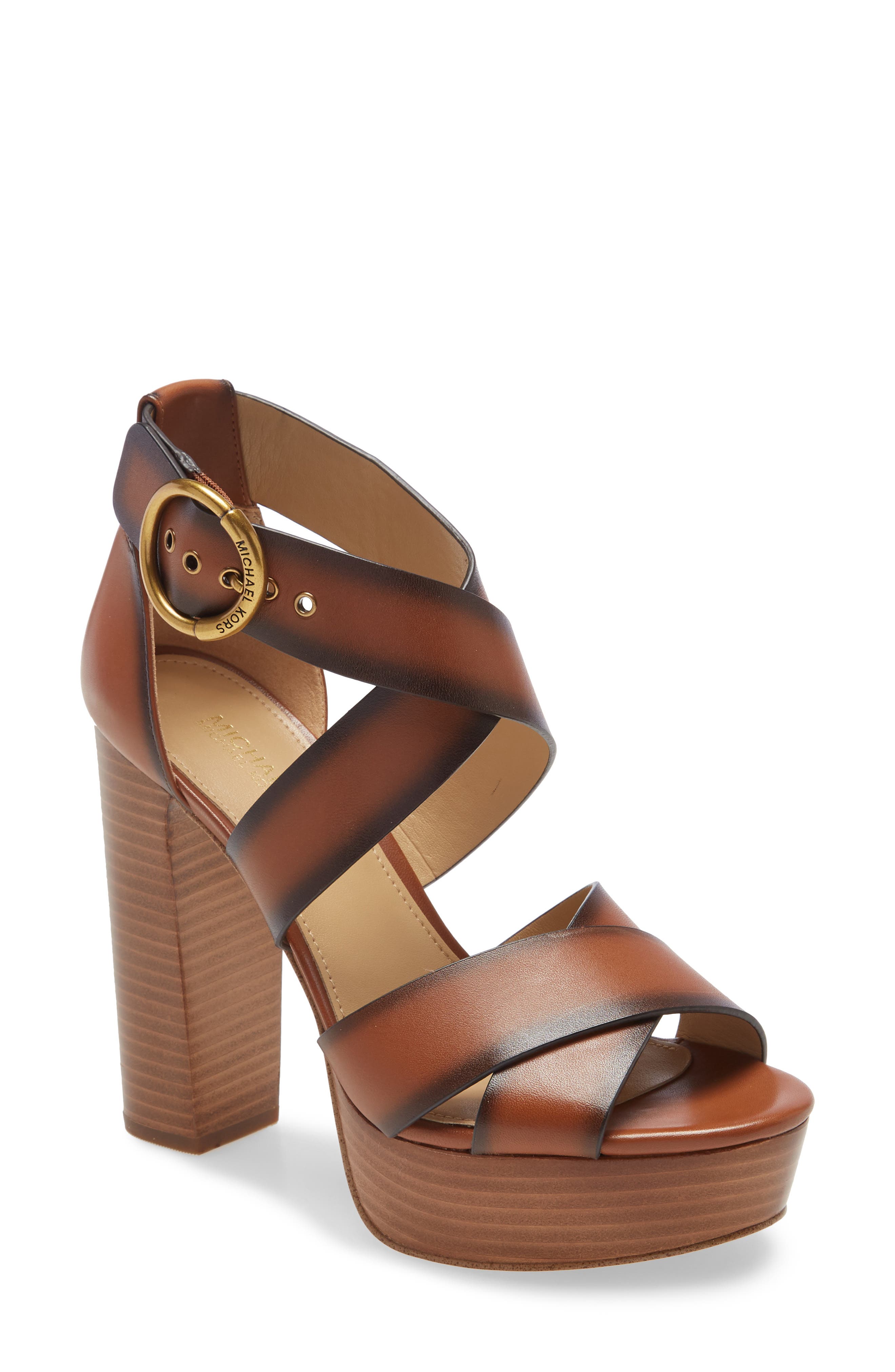 MICHAEL Michael Kors Leia Platform Sandal (Women) | Nordstrom