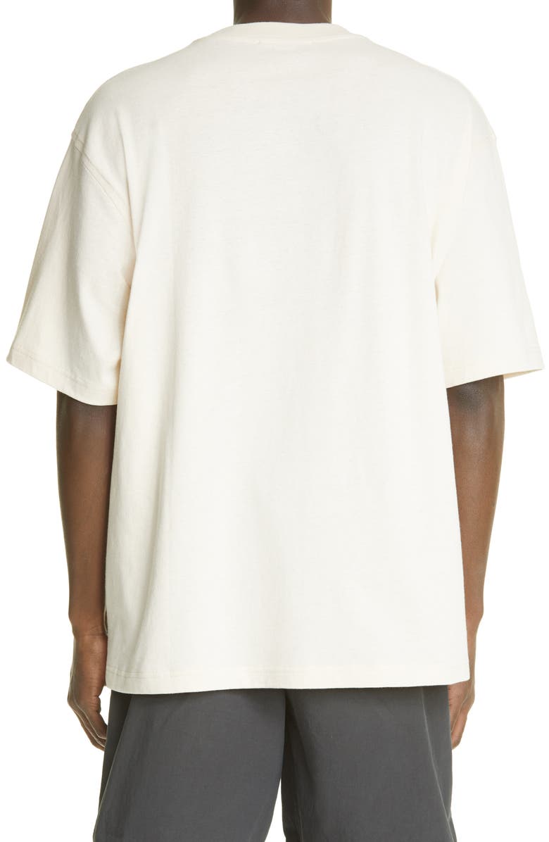 Acne Studios Logo Embroidered T-Shirt | Nordstromrack