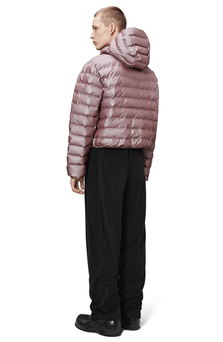 Rains Lohja Waterproof Hooded Short Puffer Jacket | Nordstromrack