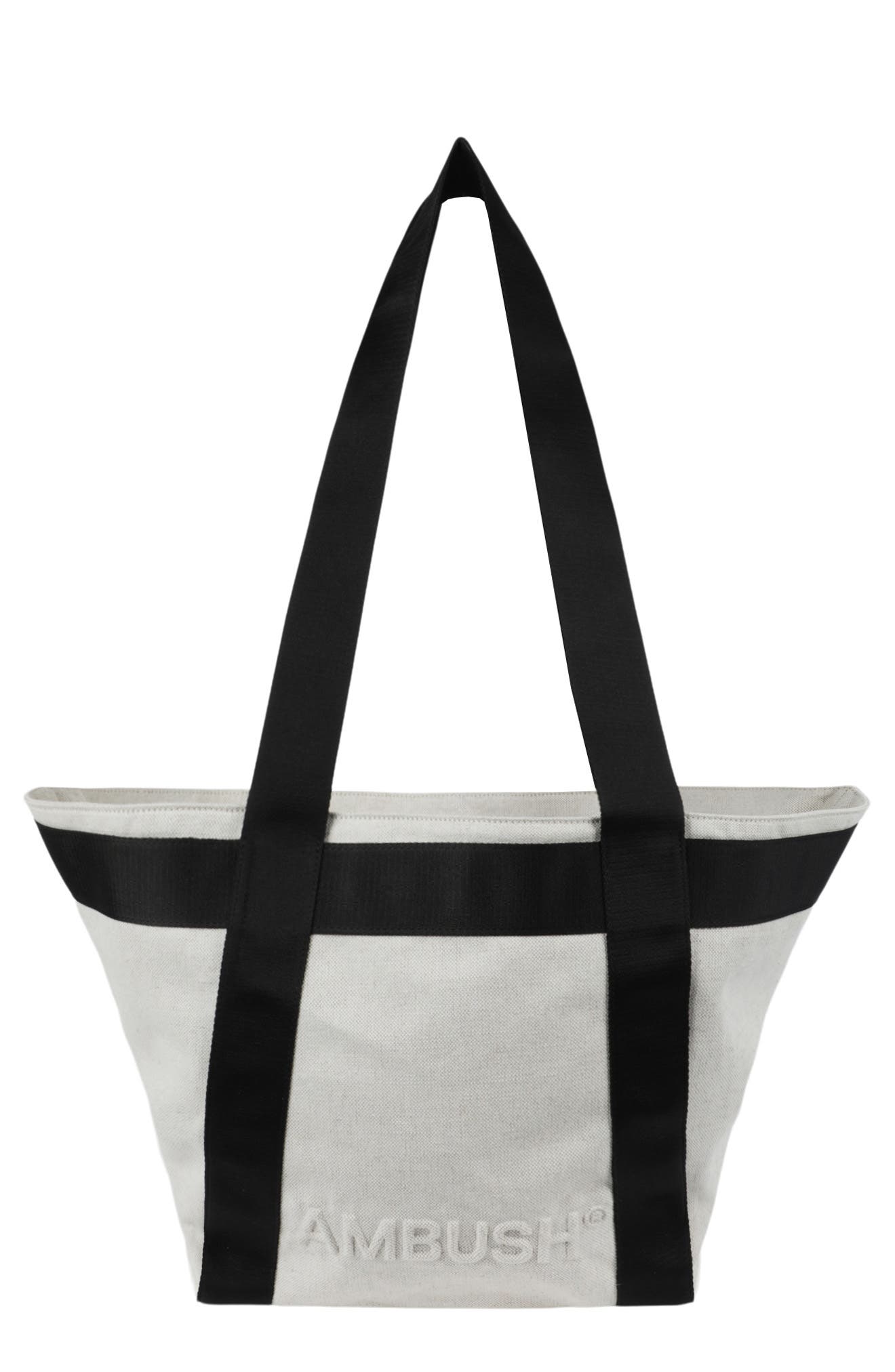 Ambush Mini Logo Embossed Canvas Tote | Nordstromrack