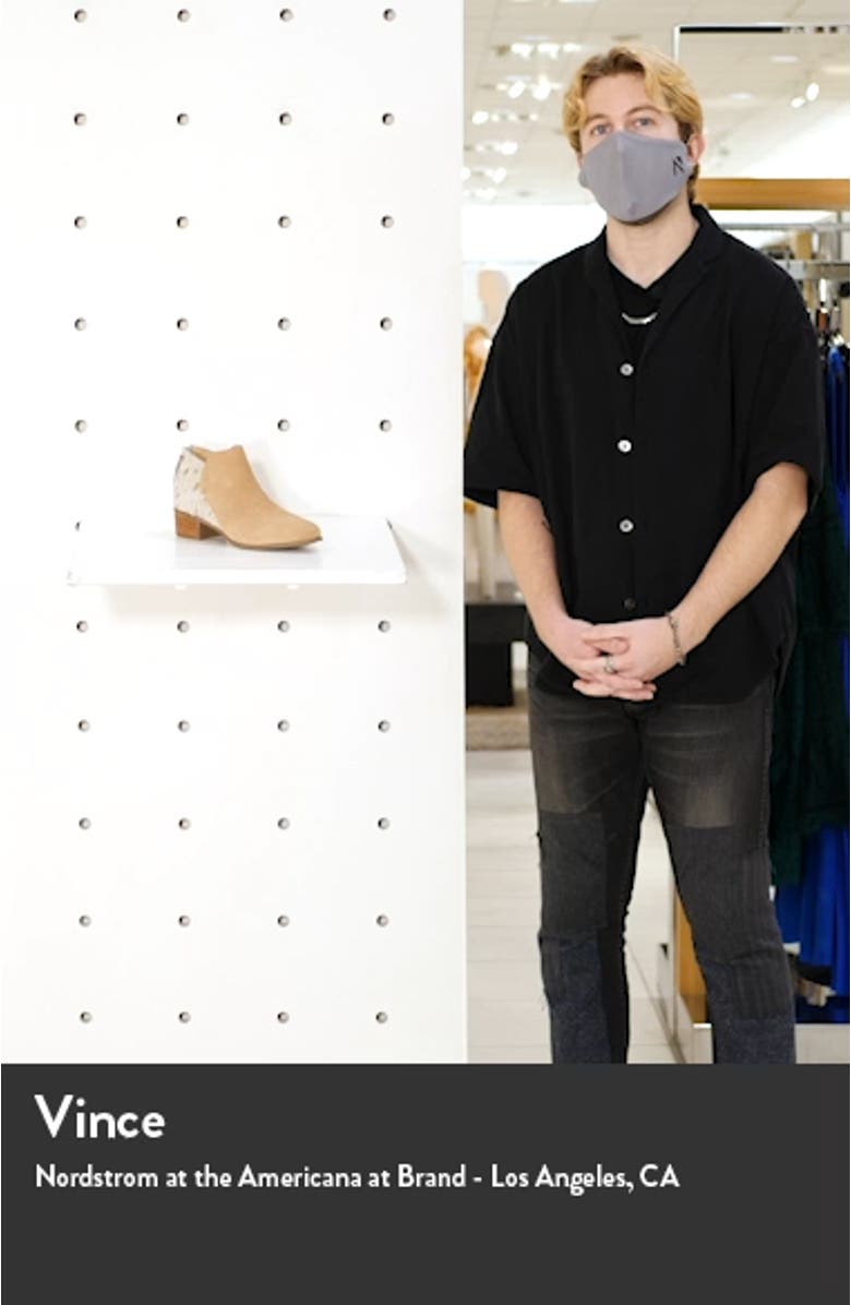 Matisse Poppy Genuine Calf Hair Bootie (Women) | Nordstrom