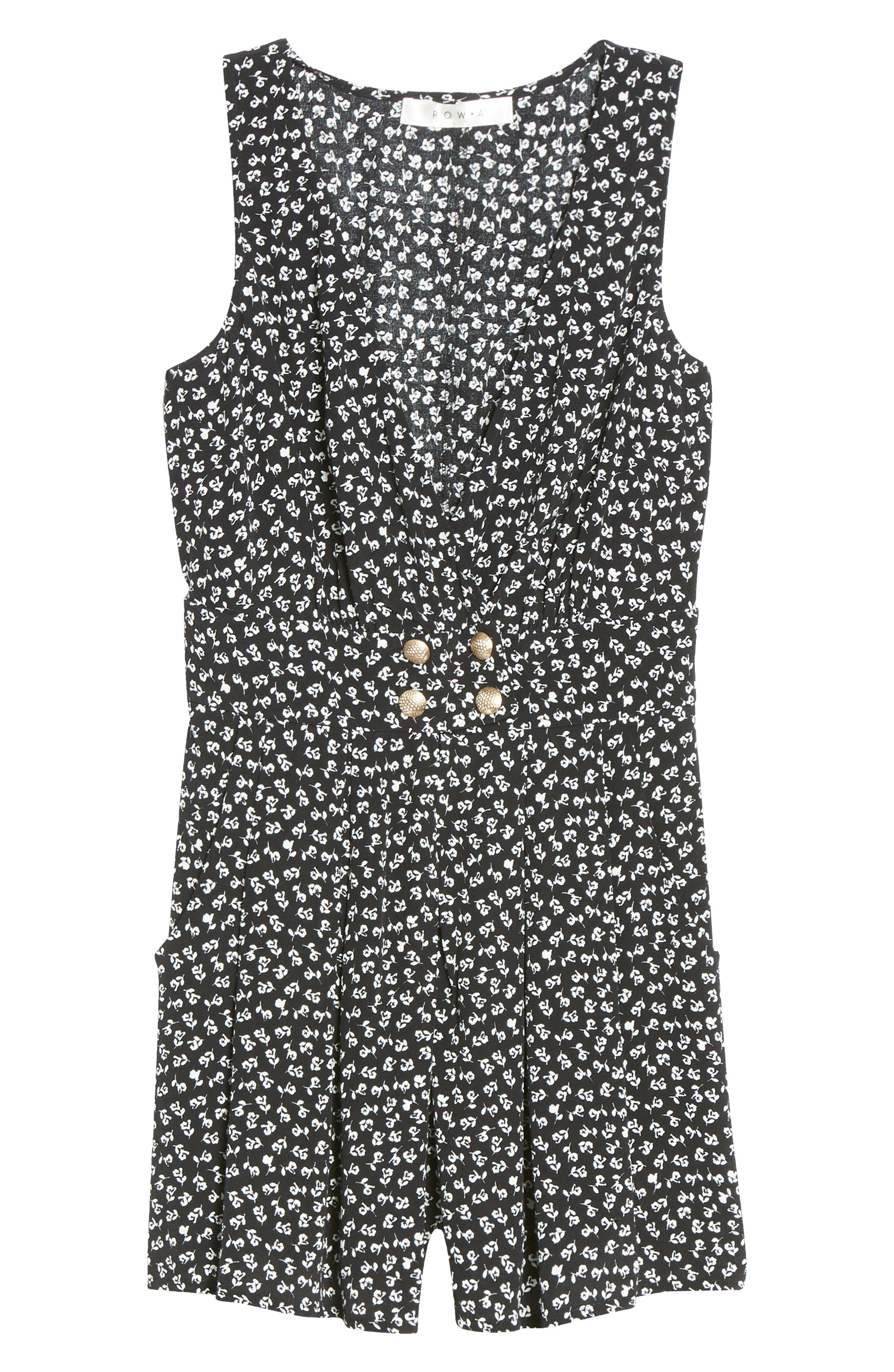 Row A Double Breasted Romper | Nordstromrack