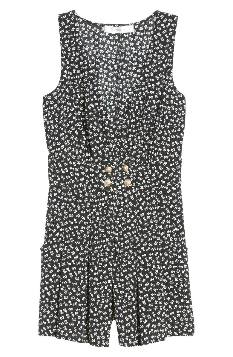 Row A Double Breasted Romper | Nordstromrack