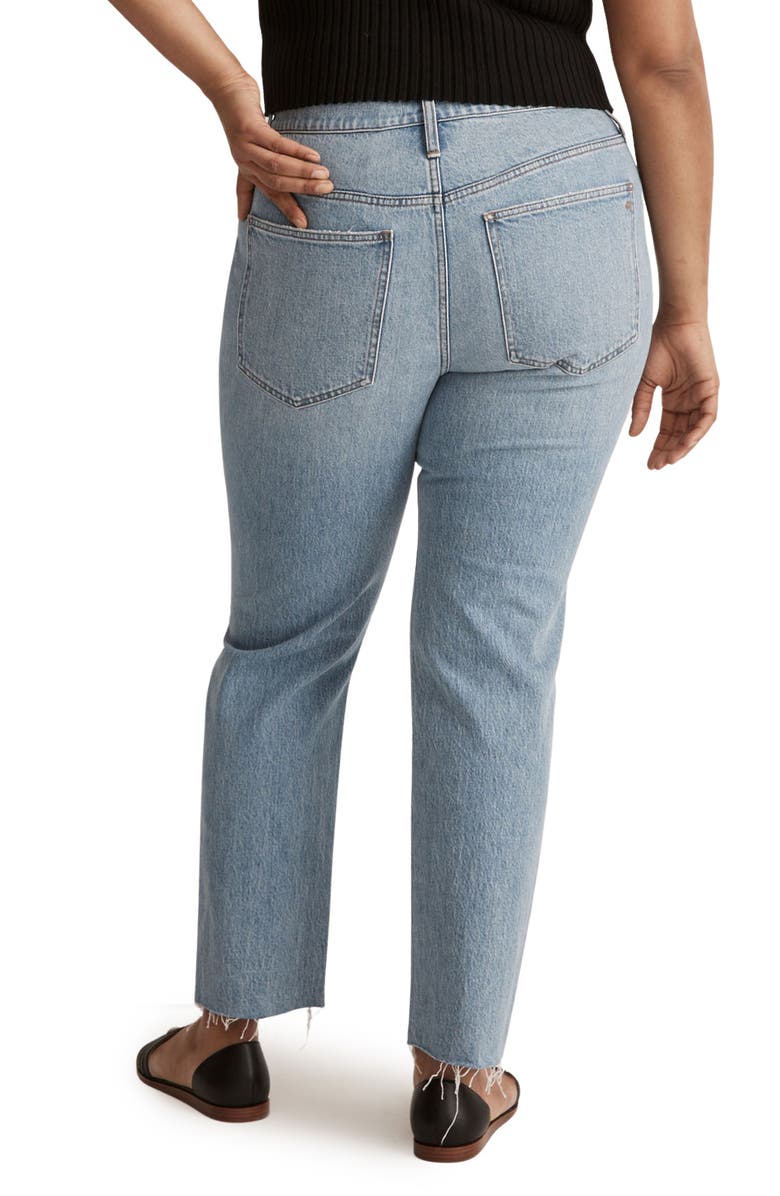 Madewell The Perfect High Waist Rip Tapered Jeans | Nordstromrack