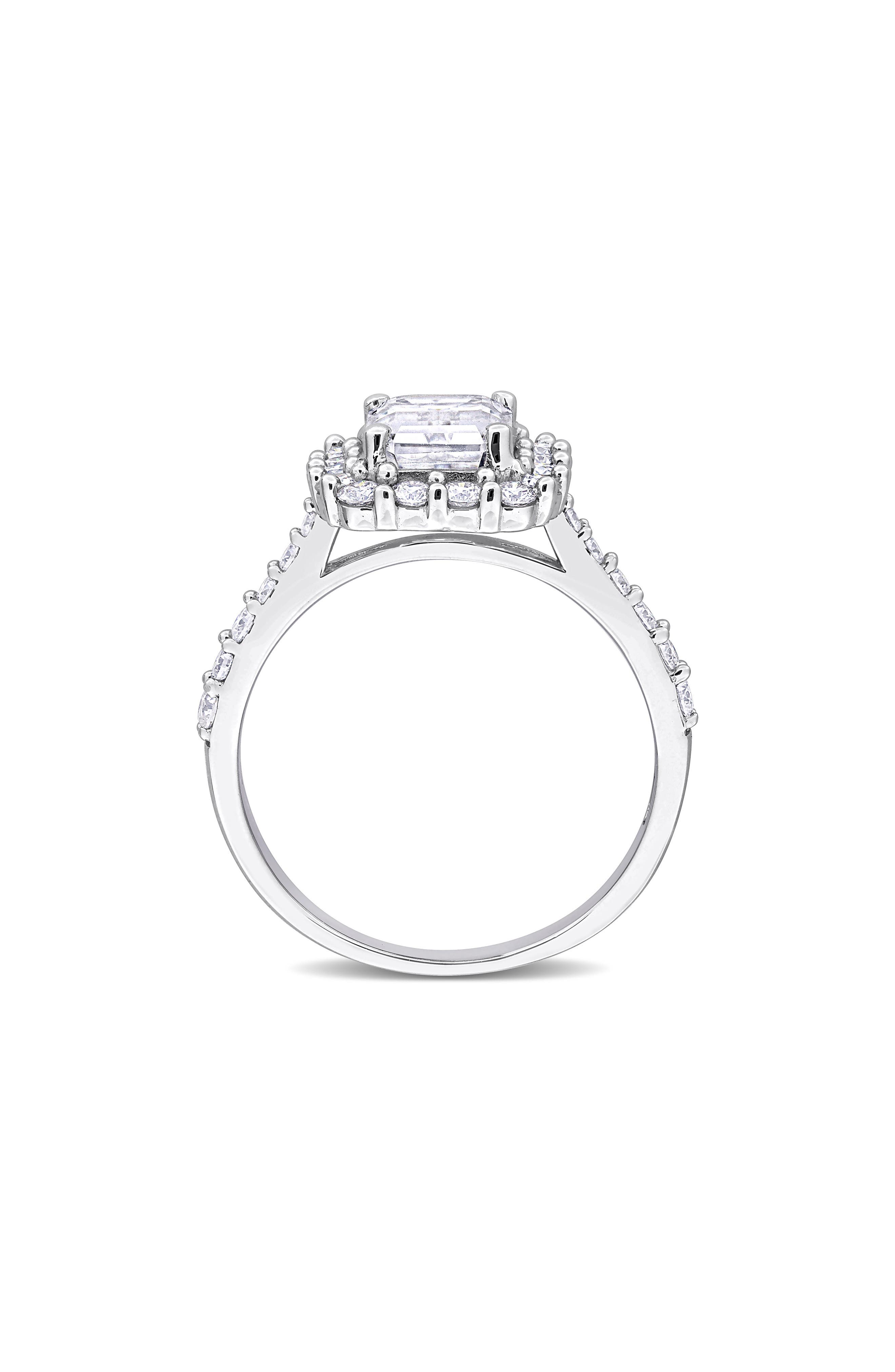 DELMAR Octagon Moissanite Ring | Nordstromrack
