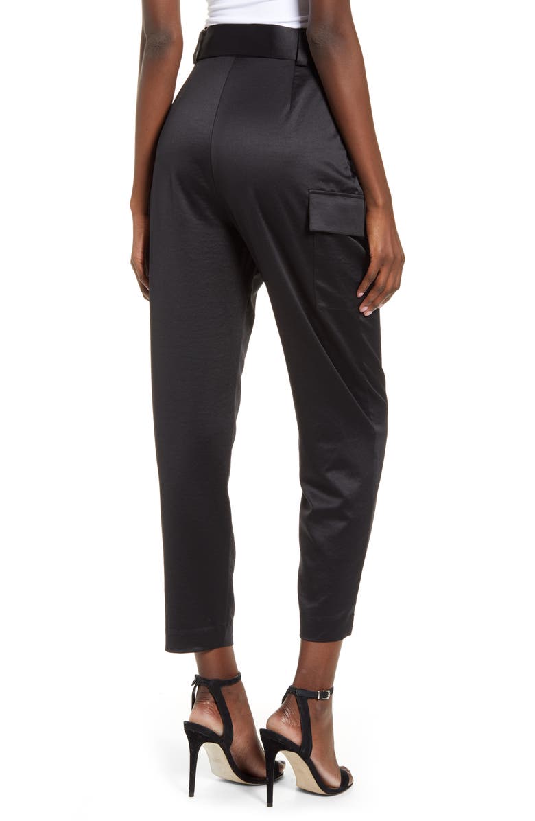 Leith Satin Cargo Pants | Nordstromrack
