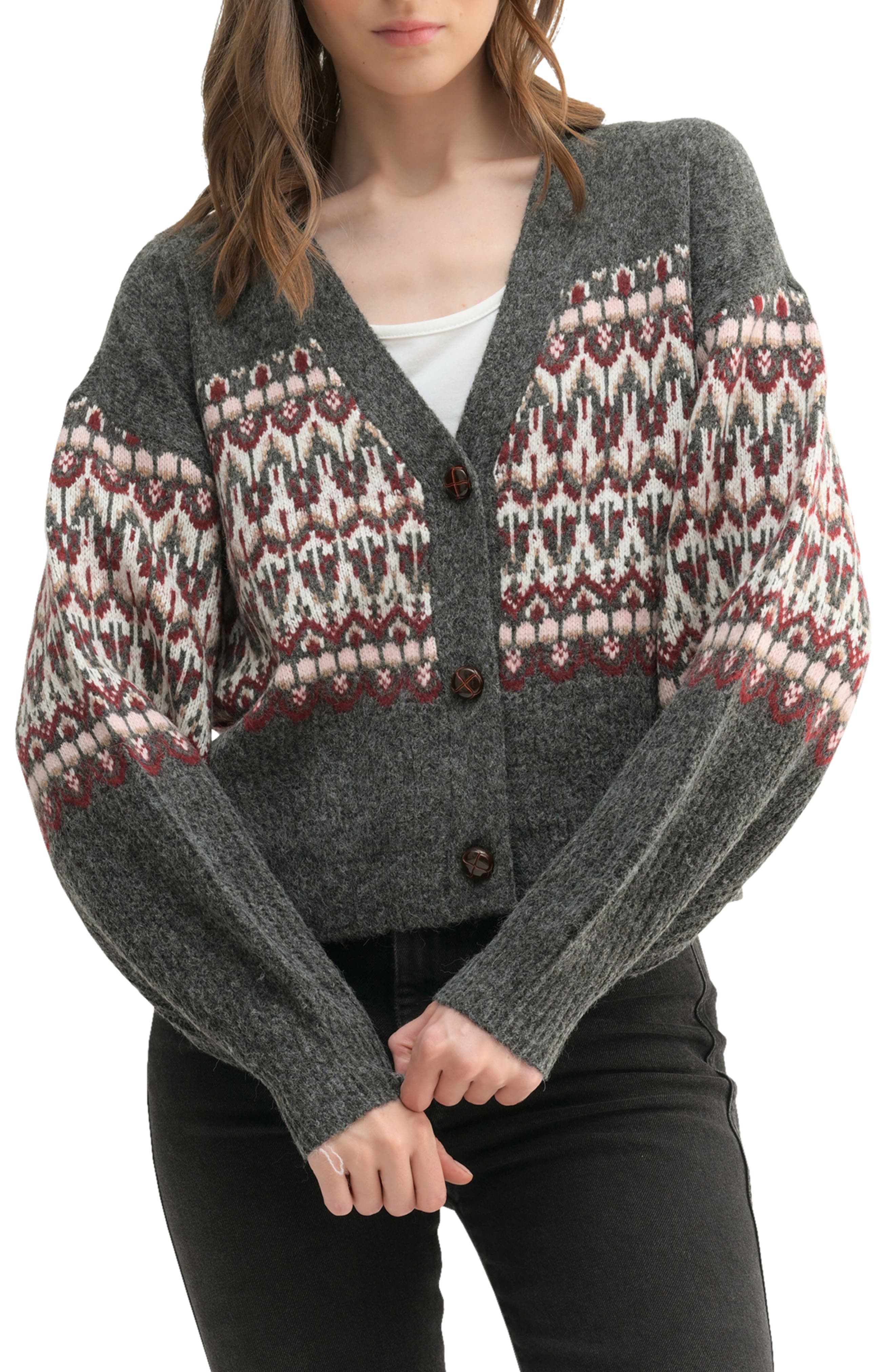 Lush Fair Isle Cardigan | Nordstromrack
