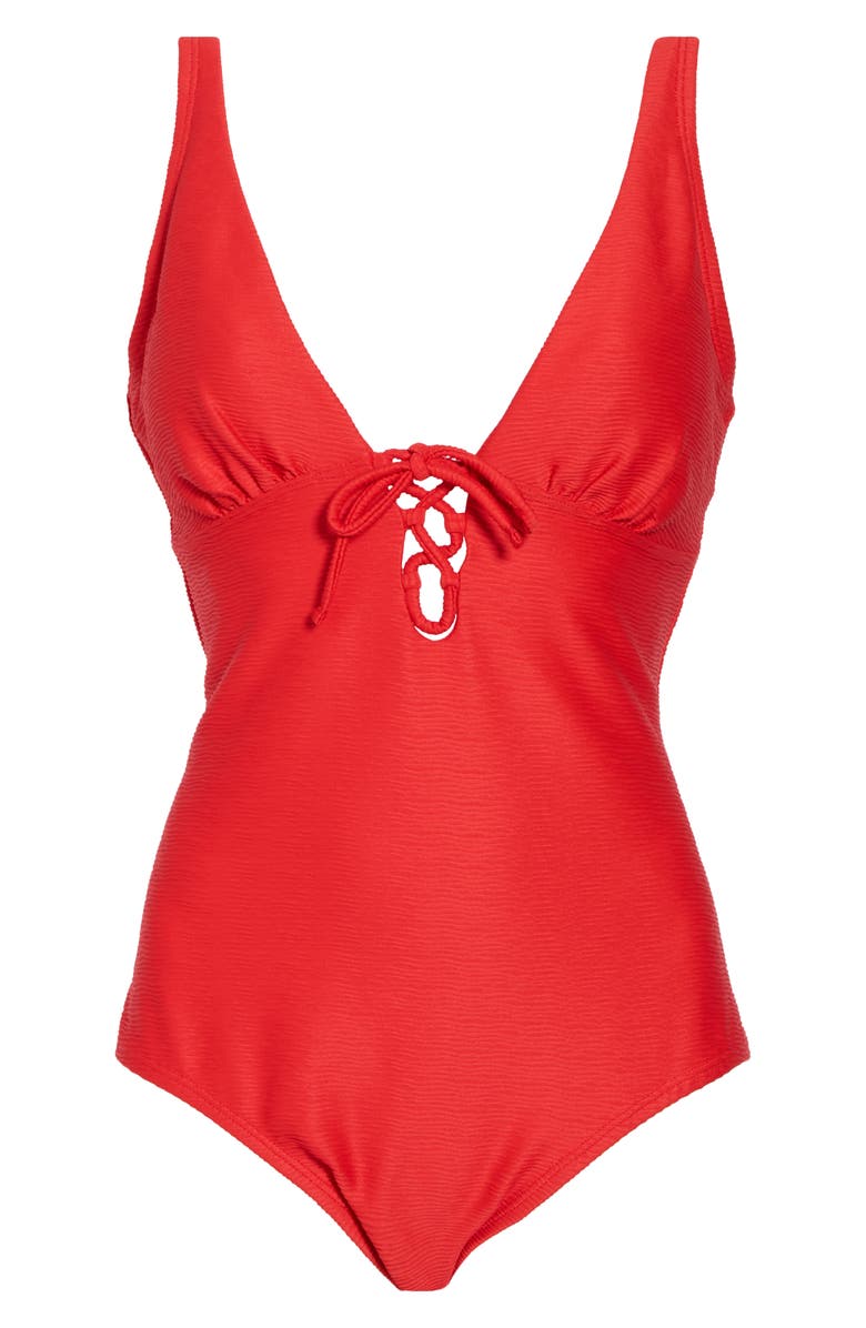 JANTZEN Pamela Keyhole One-Piece Swimsuit | Nordstromrack
