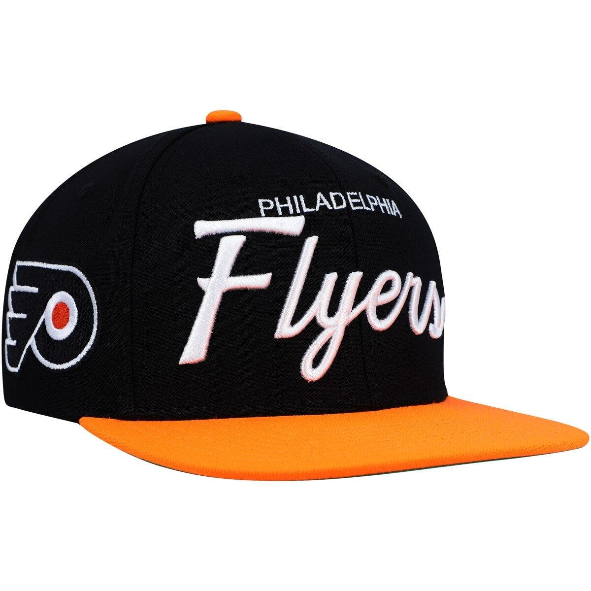 Mitchell & Ness Men's Mitchell & Ness Black/Orange Philadelphia Flyers ...