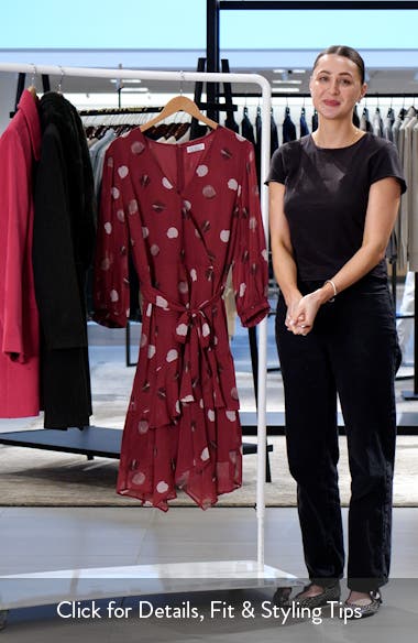 Estelle Begin Again Long Sleeve Faux Wrap Dress | Nordstromrack