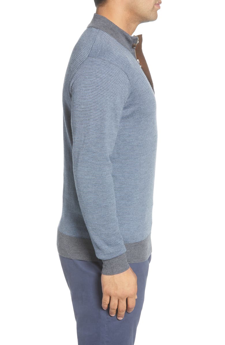 Peter Millar Needle Merino Wool Quarter Zip Pullover | Nordstromrack