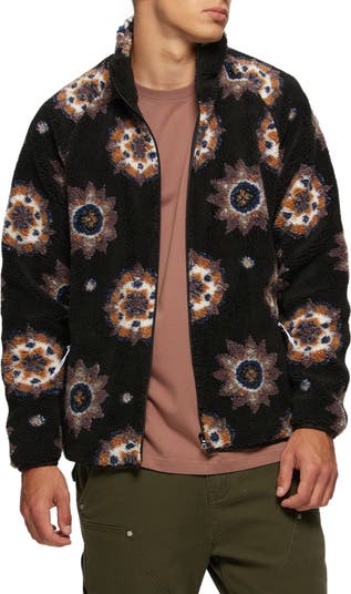 KUWALLA Print Fleece Zip Jacket | Nordstrom