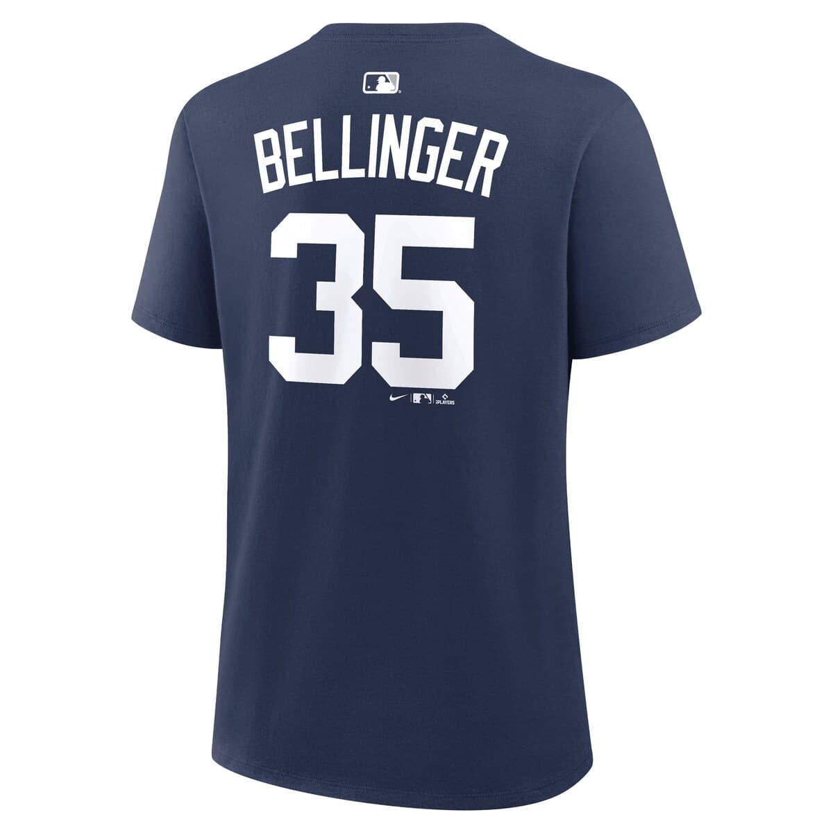 Women's Nike Cody Bellinger Navy New York Yankees Name & Number T-Shirt ...