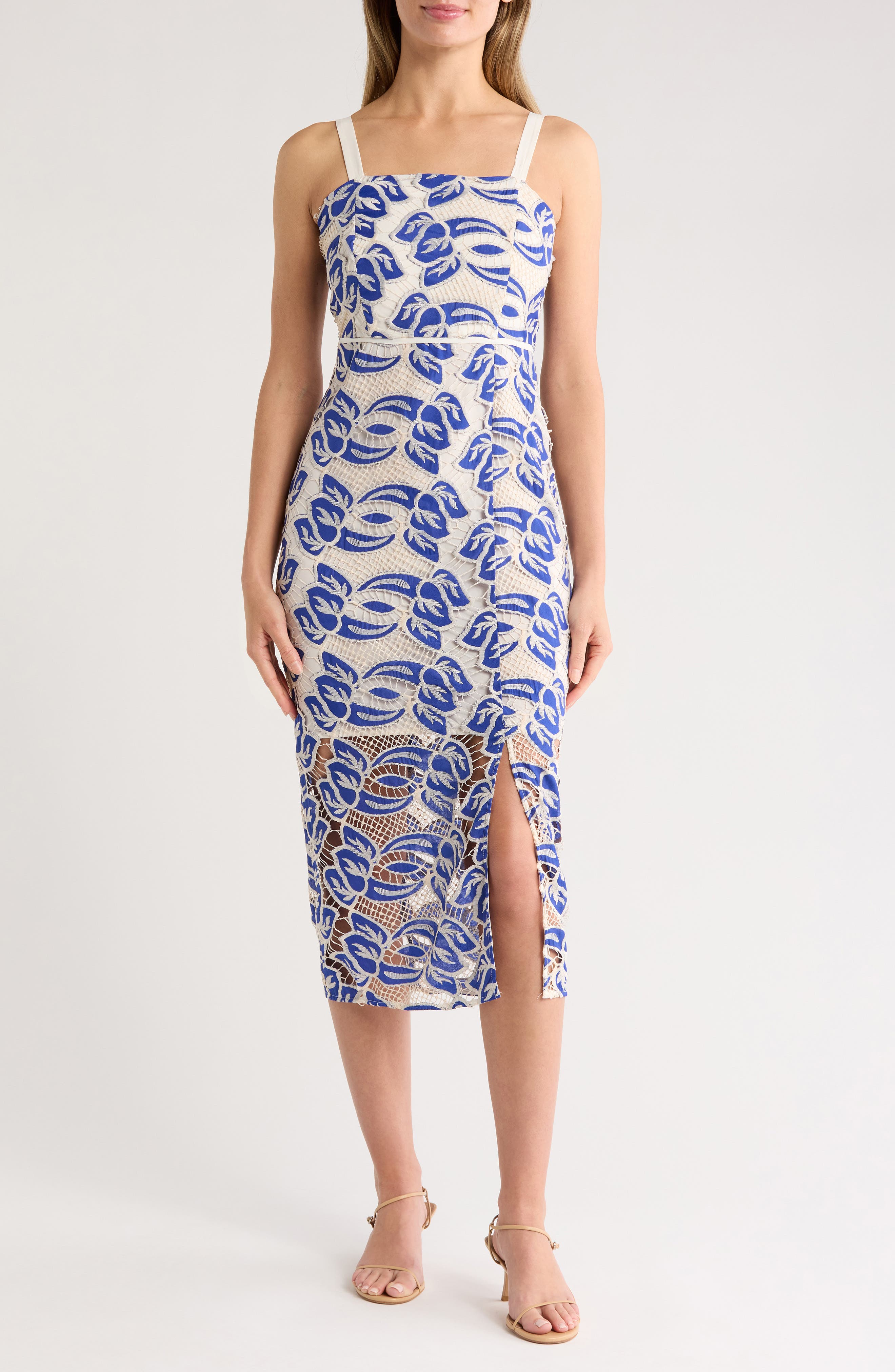 Sam Edelman Artisinal Lace Midi Dress | Nordstromrack