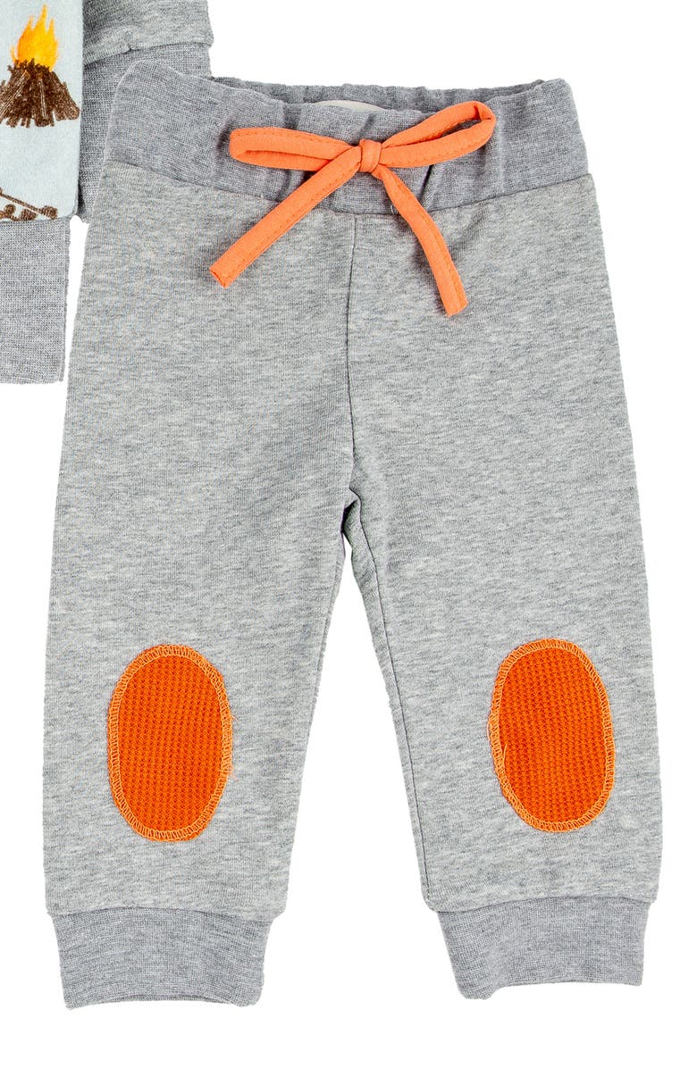 Miki Miette Charlie Camp Print French Terry Sweatshirt & Joggers Set ...