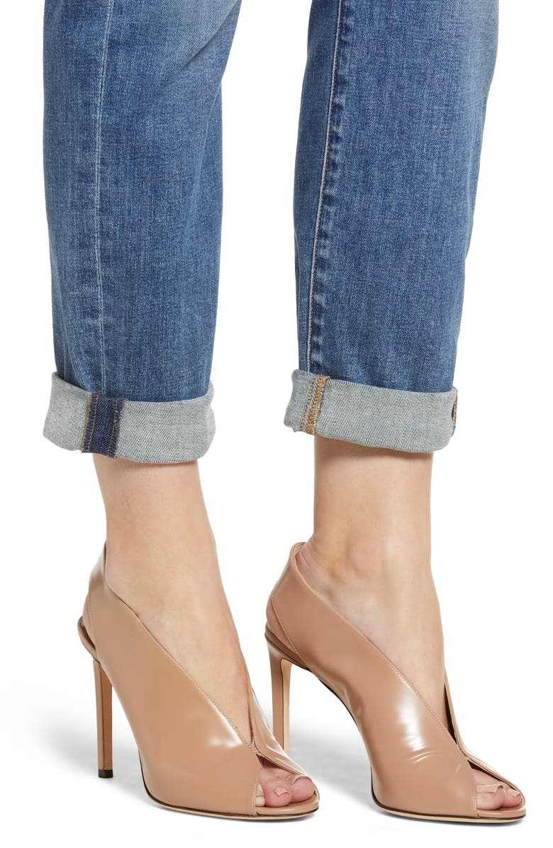 7 For All Mankind ® b(air) Josefina High Waist Rolled Hem Boyfriend ...