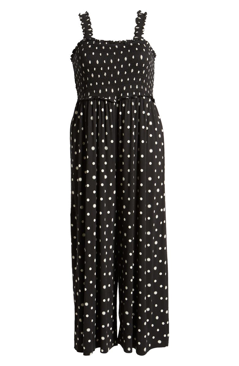 BP. Smocked Crop Jumpsuit | Nordstrom