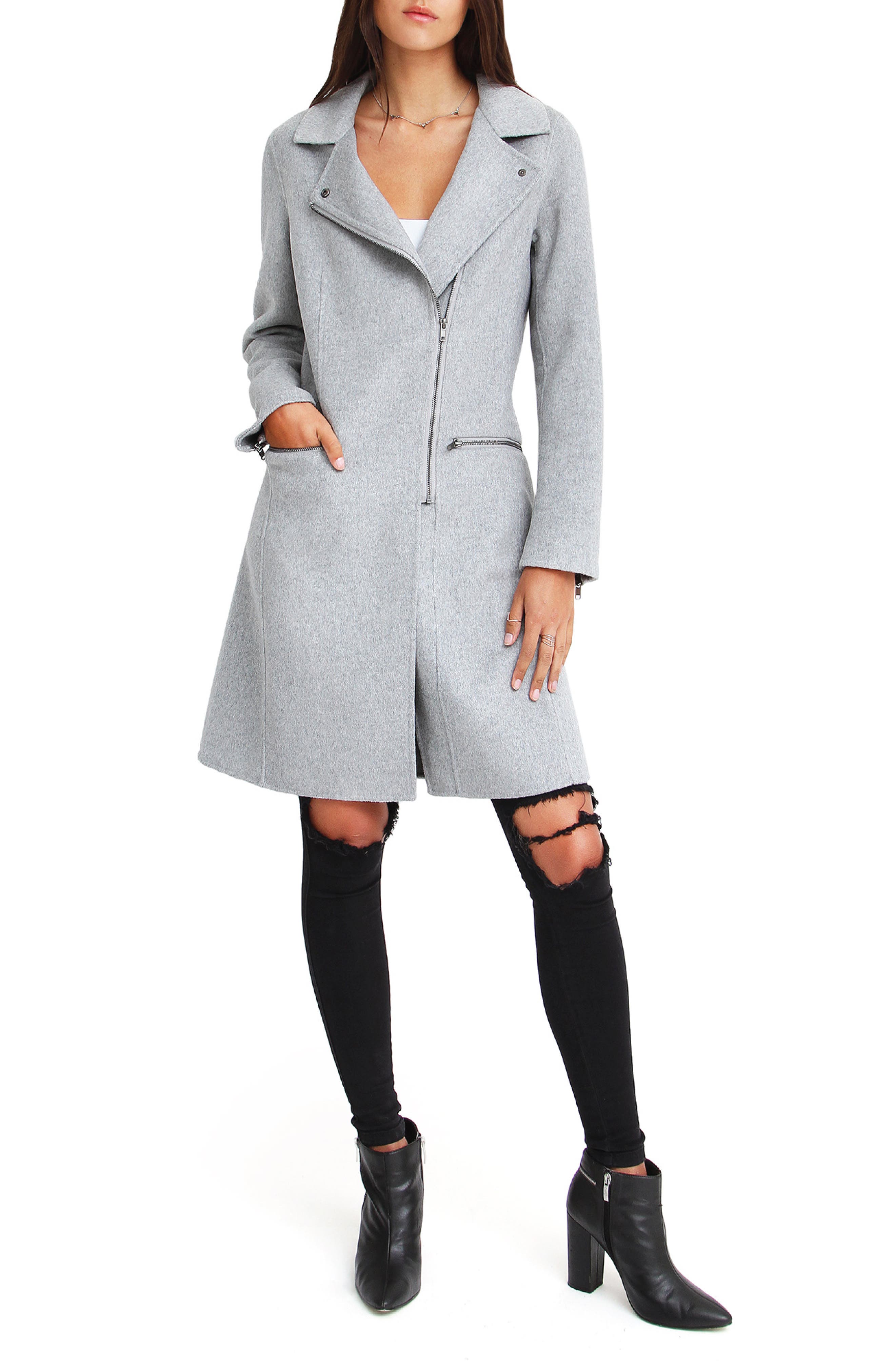 Belle & Bloom BELLE AND BLOOM Last Chance Wool Blend Coat | Nordstrom