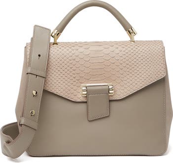 TUMI Brooke Snake Embossed Crossbody | Nordstromrack
