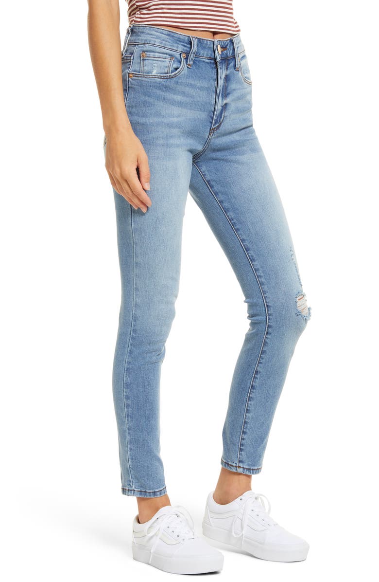 STS Blue Ellie Distressed High Waist Ankle Skinny Jeans | Nordstromrack