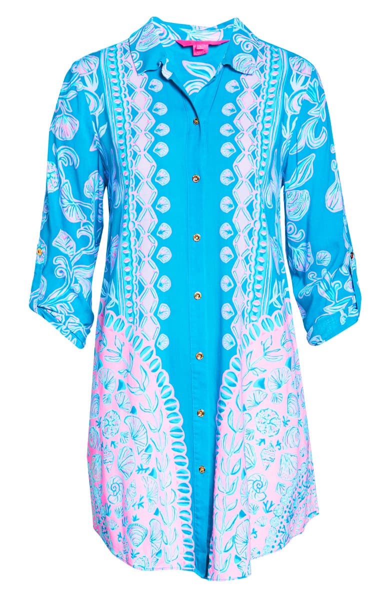 Lilly Pulitzer® Natalie Cover-Up Shirtdress | Nordstrom