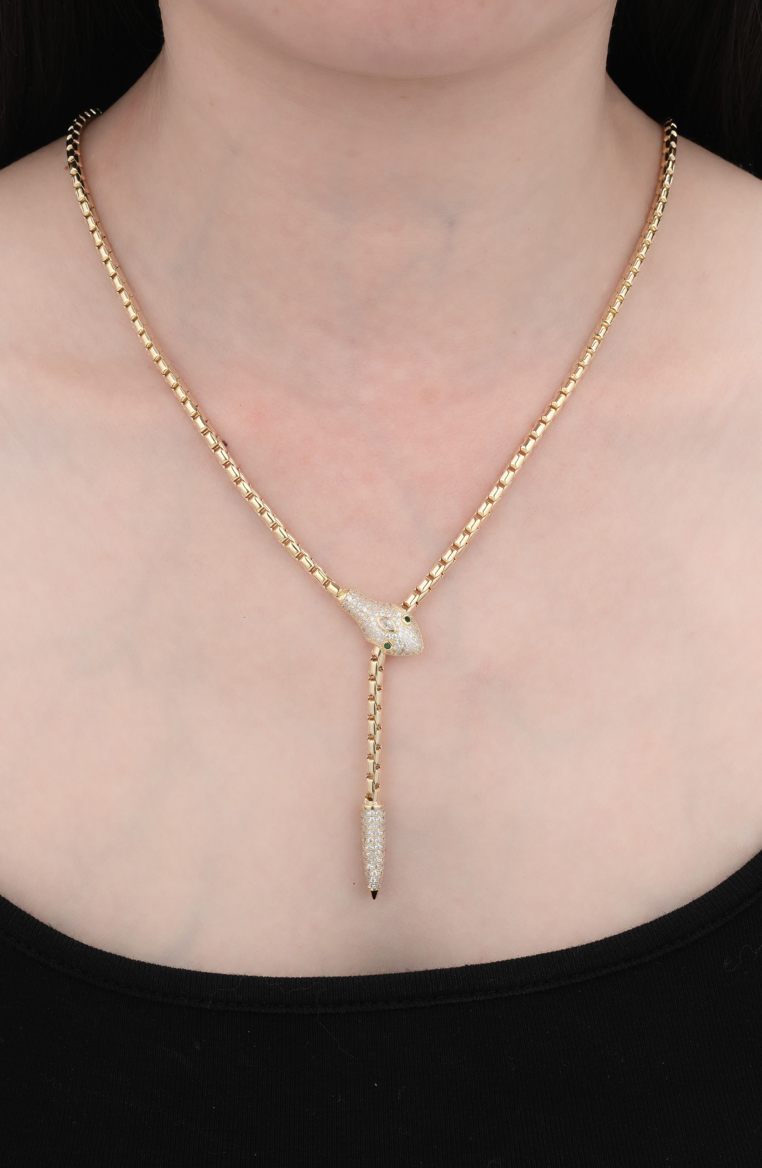 EYE CANDY LOS ANGELES Emilia Snake Lariat | Nordstromrack
