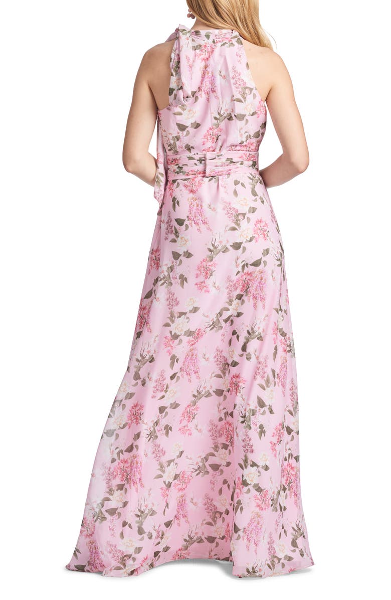 Sachin & Babi Kayla Floral Halter Gown | Nordstromrack