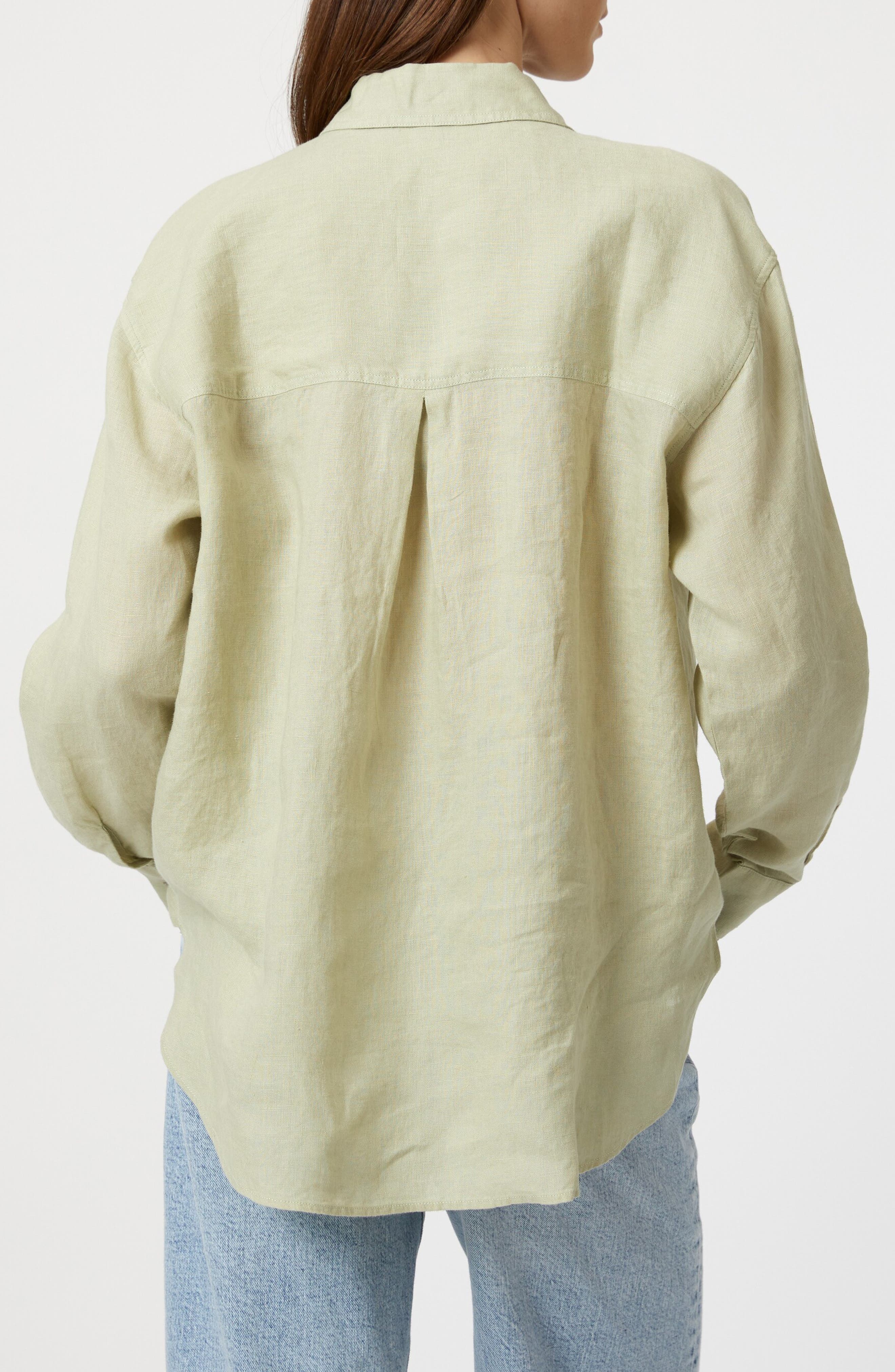 Mavi Jeans Linen Button-Up Shirt | Nordstromrack