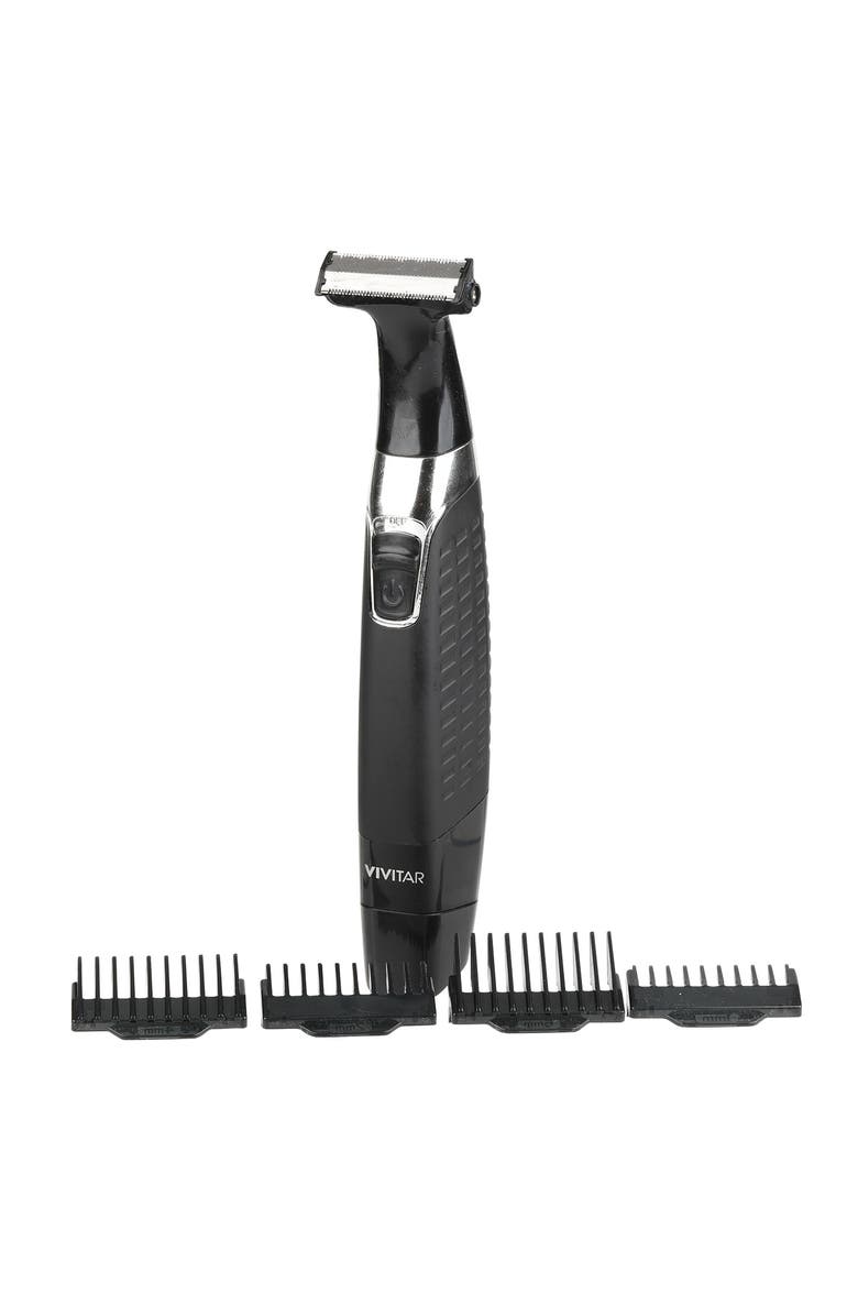 VIVITAR Personal 1 Blade Cordless Electric Trimmer 5-Piece Set ...