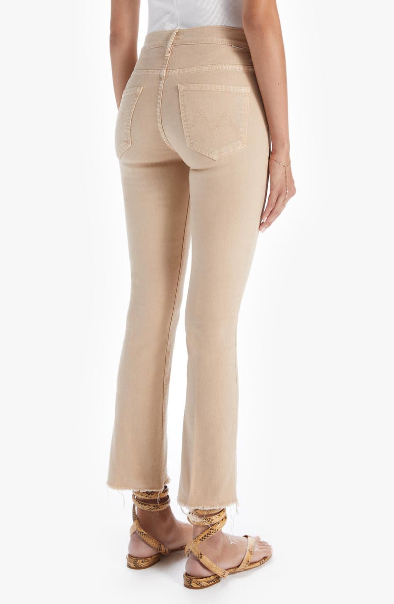 MOTHER The Insider Frayed Hem High Waist Ankle Jeans | Nordstromrack