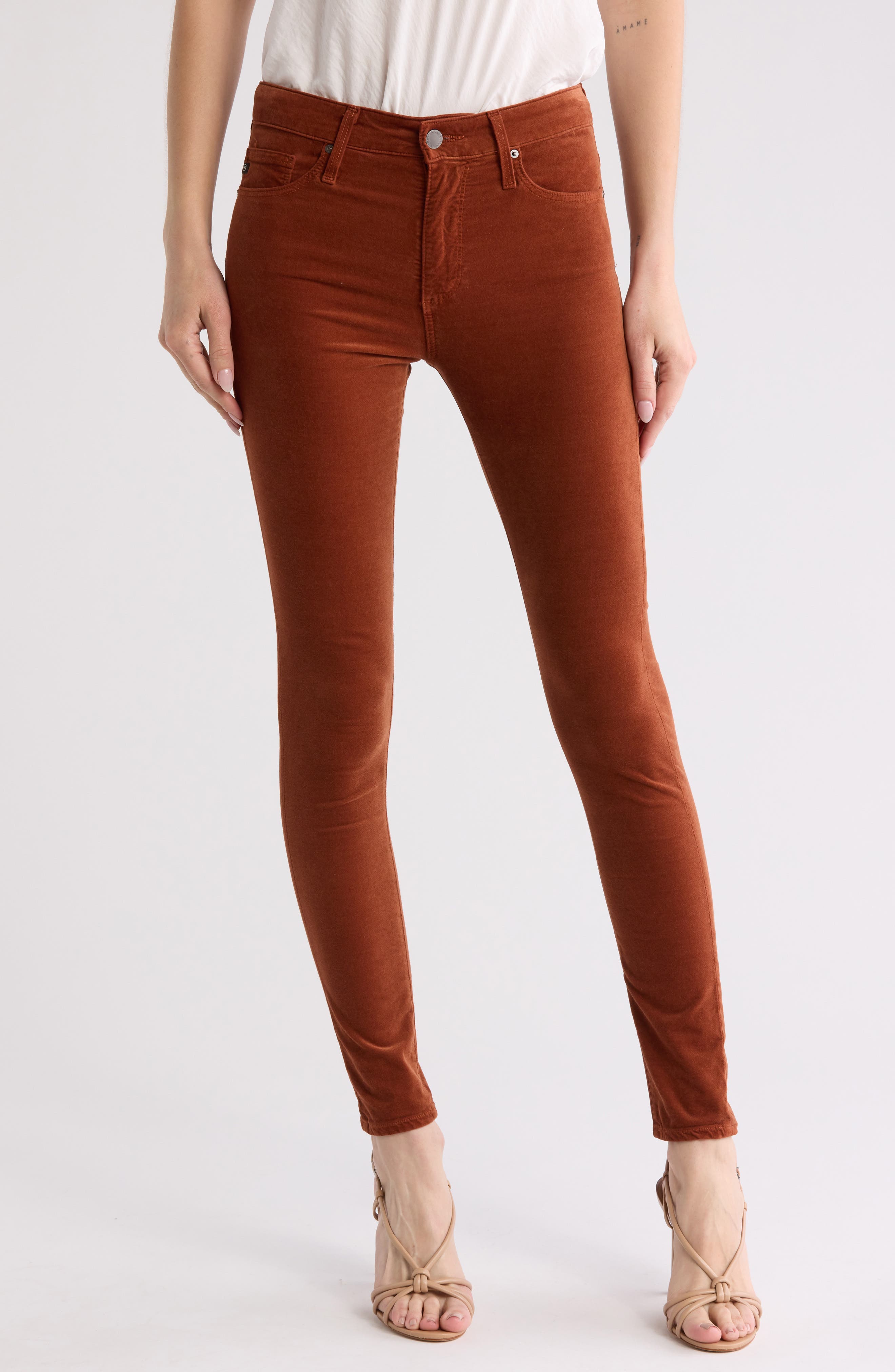 AG Farrah High Rise Skinny Corduroy Jeans | Nordstromrack