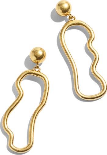 Madewell Wavy Line Drop Earrings | Nordstromrack