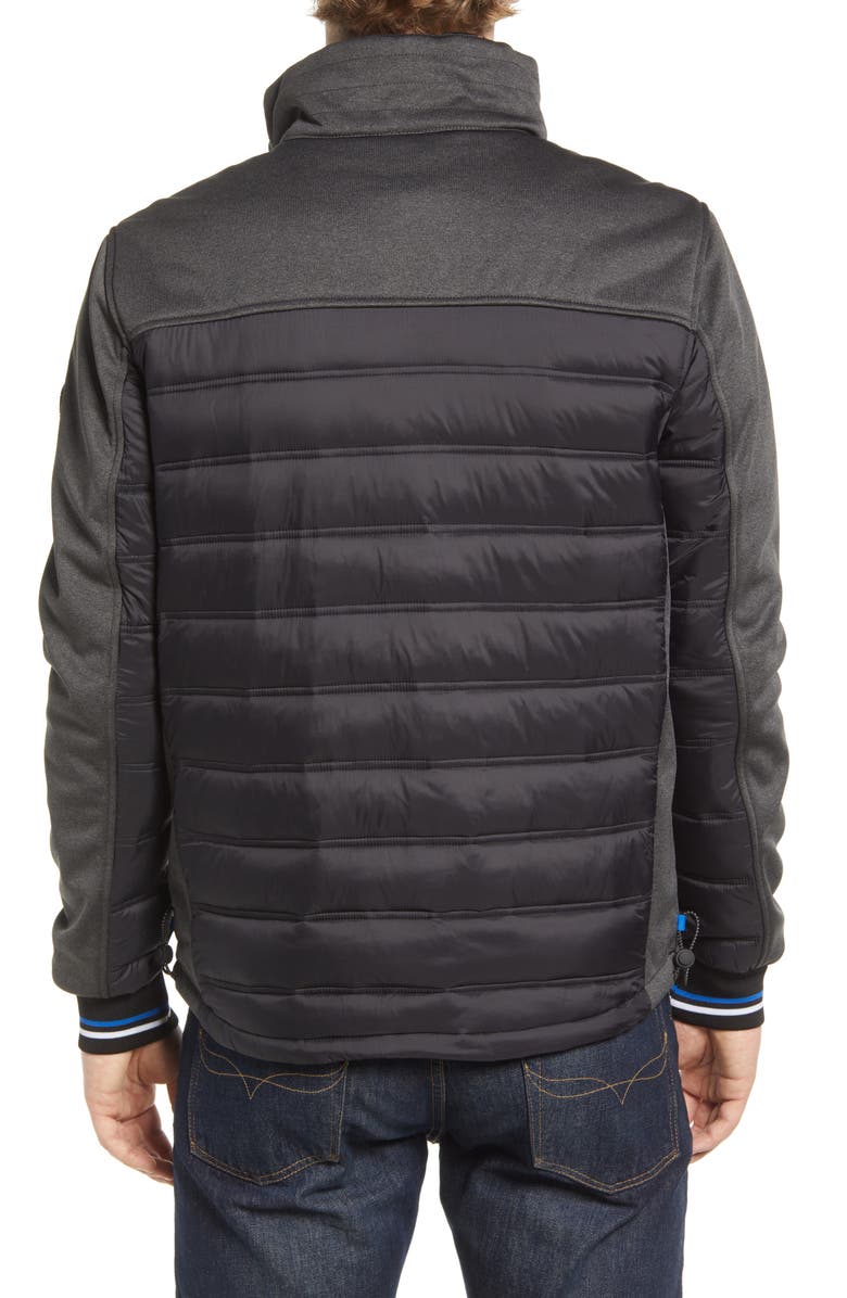 Point Zero Quilted Mixed Media Jacket | Nordstromrack