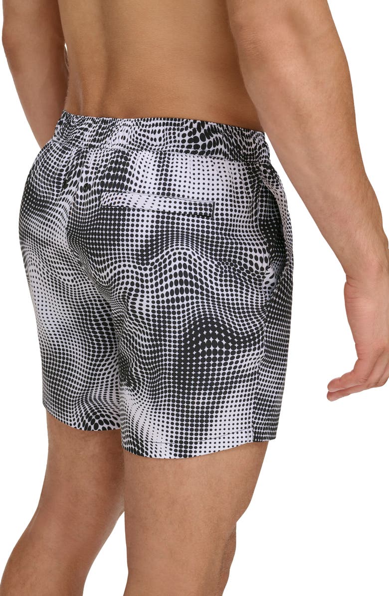 Calvin Klein Modern Euro Optical Wrap Swim Trunks | Nordstromrack